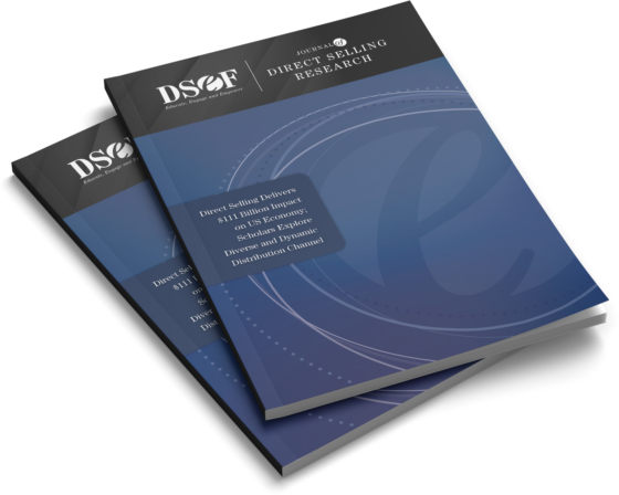 Journal of Direct Selling Research - Direct Selling Education Foundation